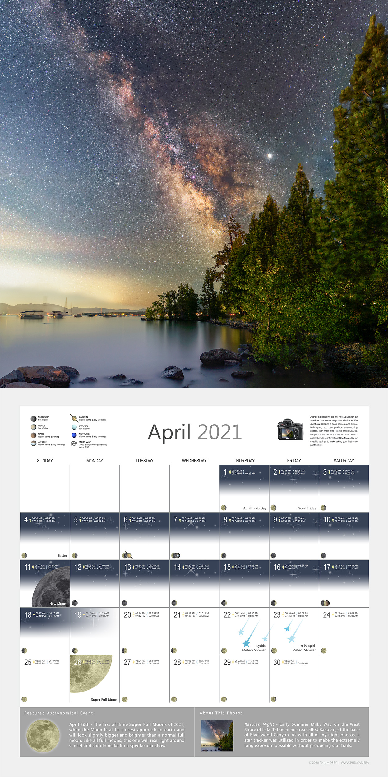 I spent months creating the ultimate astronomy calendar, loaded with ...